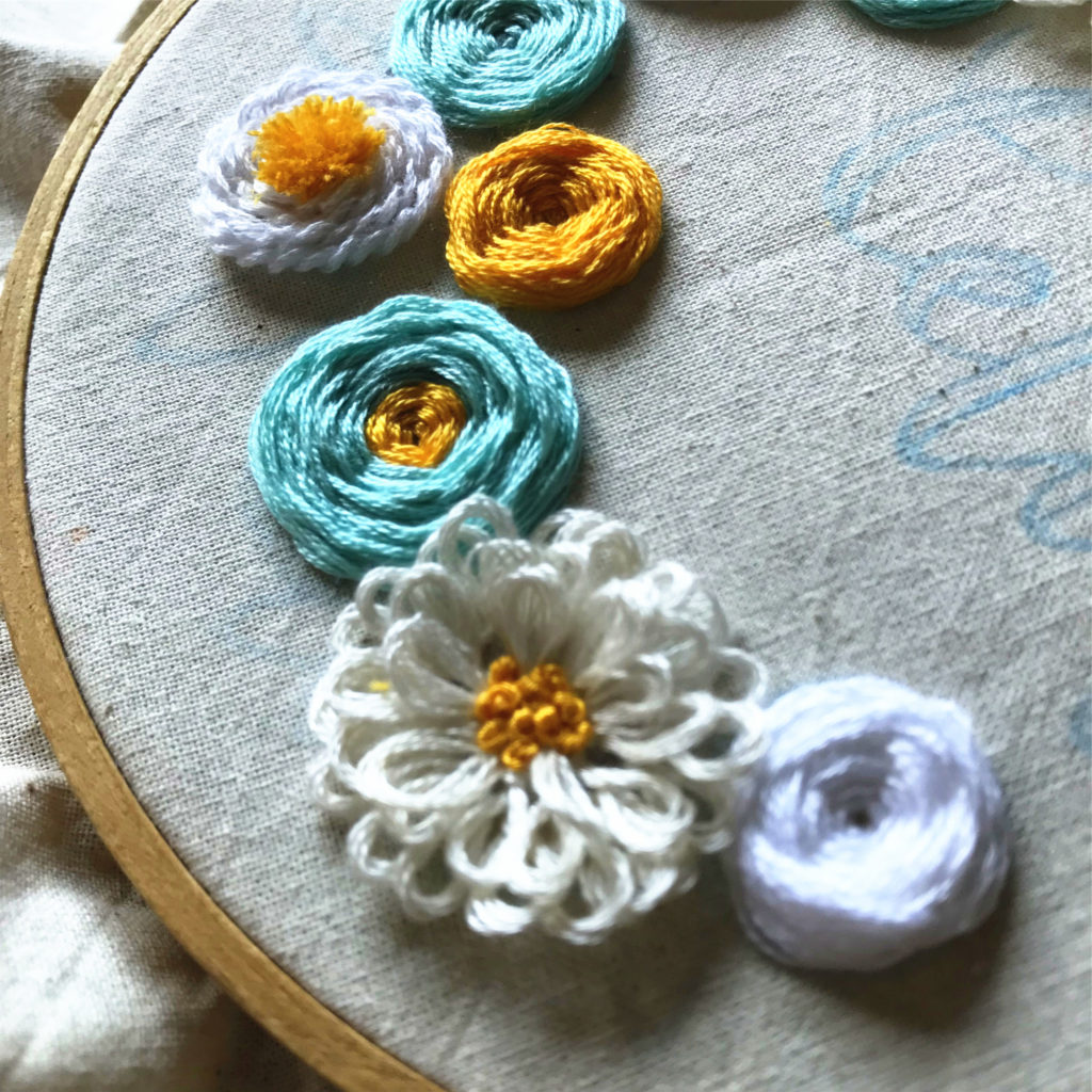 Name Embroidery - Celine - The Clumsy Hand by Kiki's Art